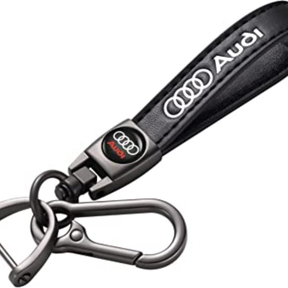 Audi | Other | New Audi Leather Keychainblack | Poshmark